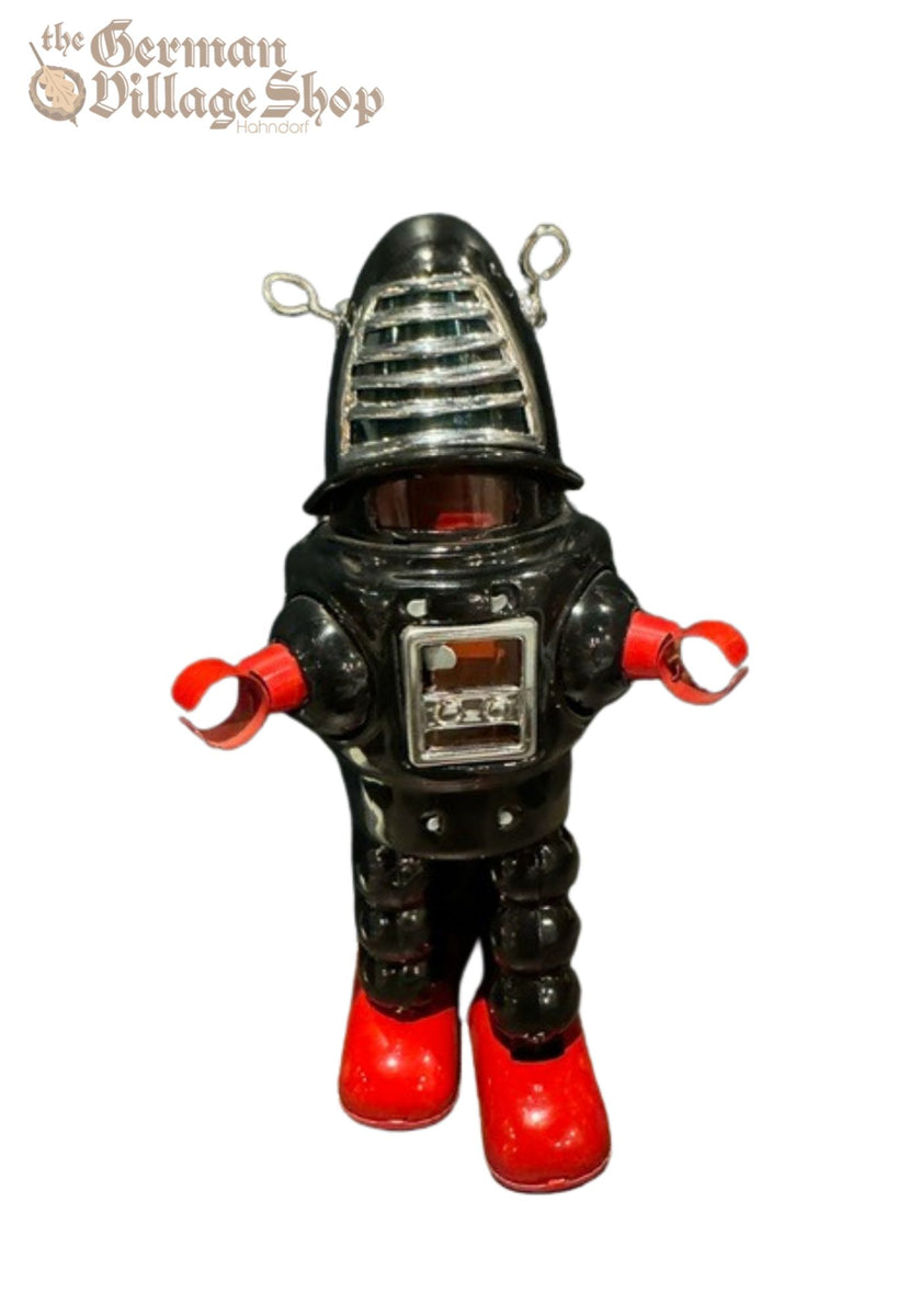 Tin Toy - Large Walking Robot (Black) – The German Village Shop Hahndorf