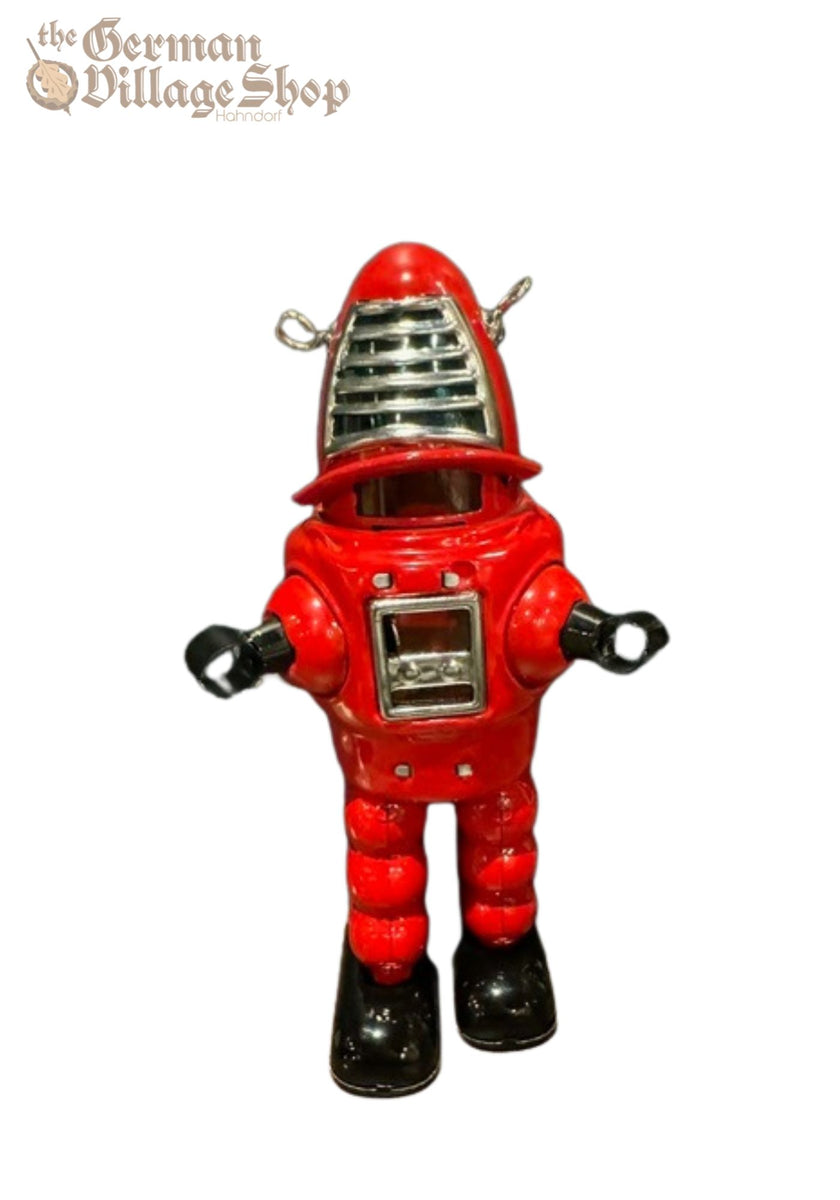 Tin Toy - Large Walking Robot (Red) – The German Village Shop Hahndorf