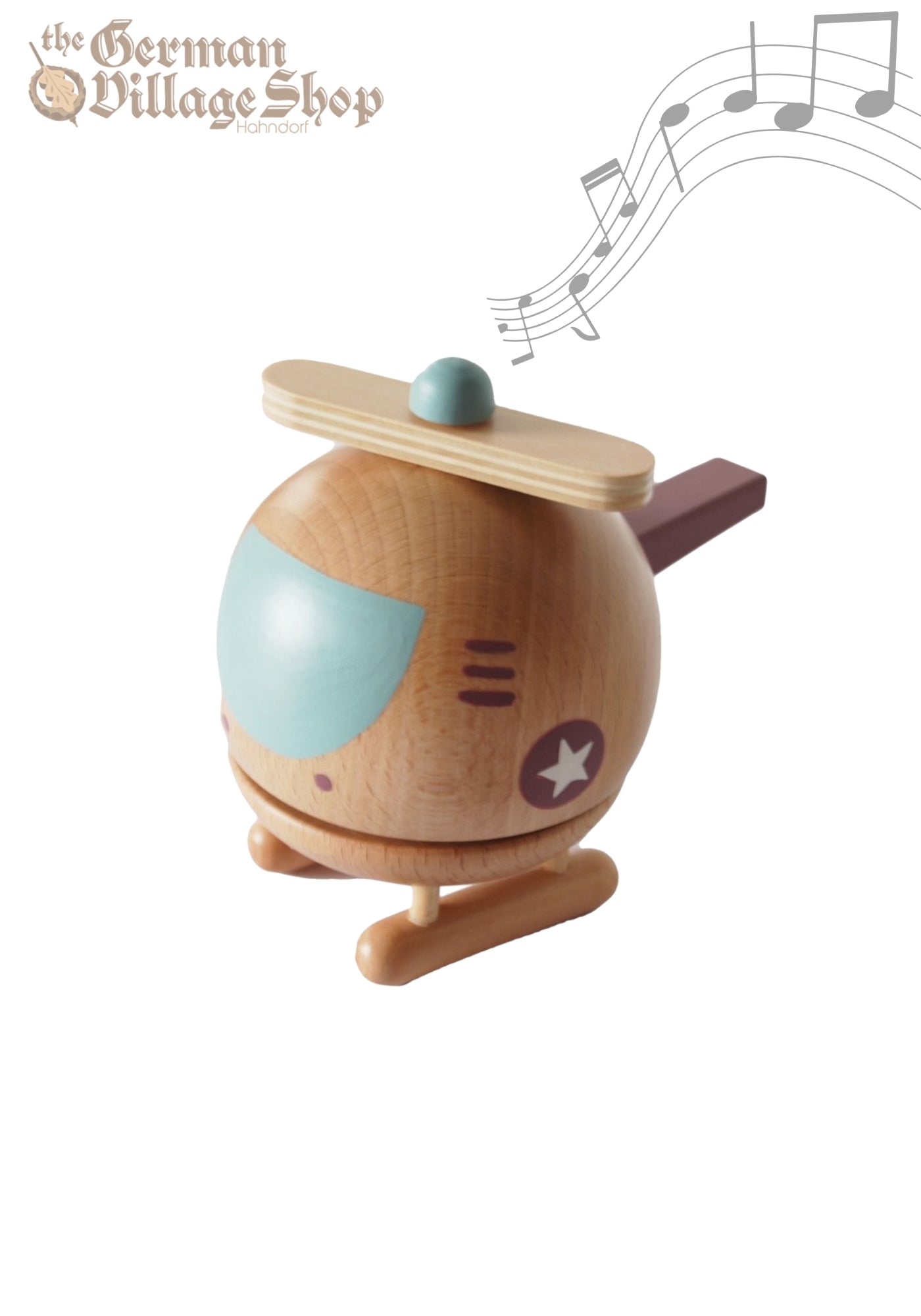 Music Box - Wooden Helicopter (Twinkle Twinkle Little Star) – The ...