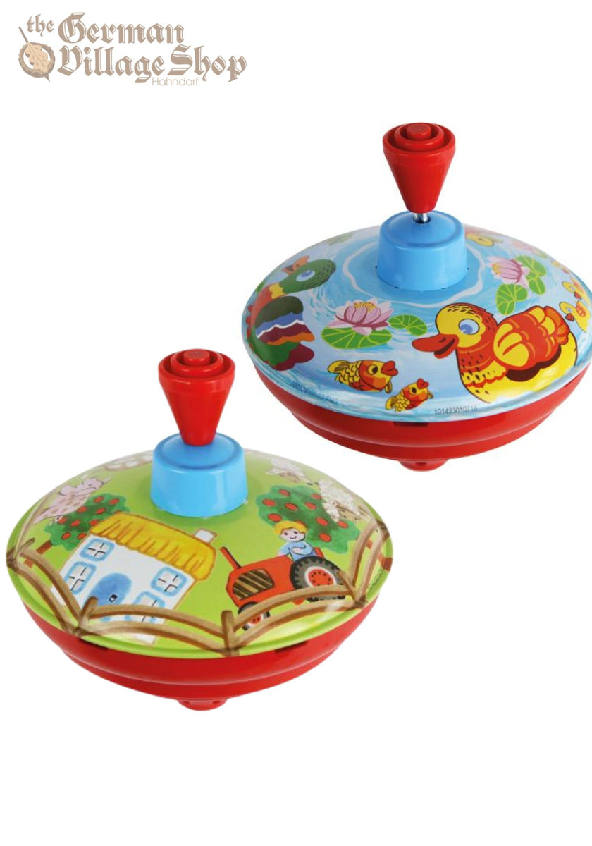 Spinning Top - Ducks / Farm (13cm) – The German Village Shop Hahndorf
