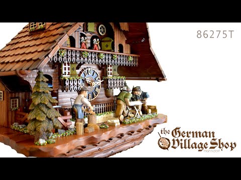 German Cuckoo Clock (German Village Shop) | Hones Chalet with a wood ...