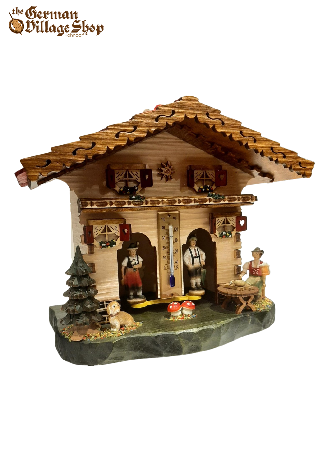 Weatherhouse - Alpine Chalet (Natural) – The German Village Shop Hahndorf